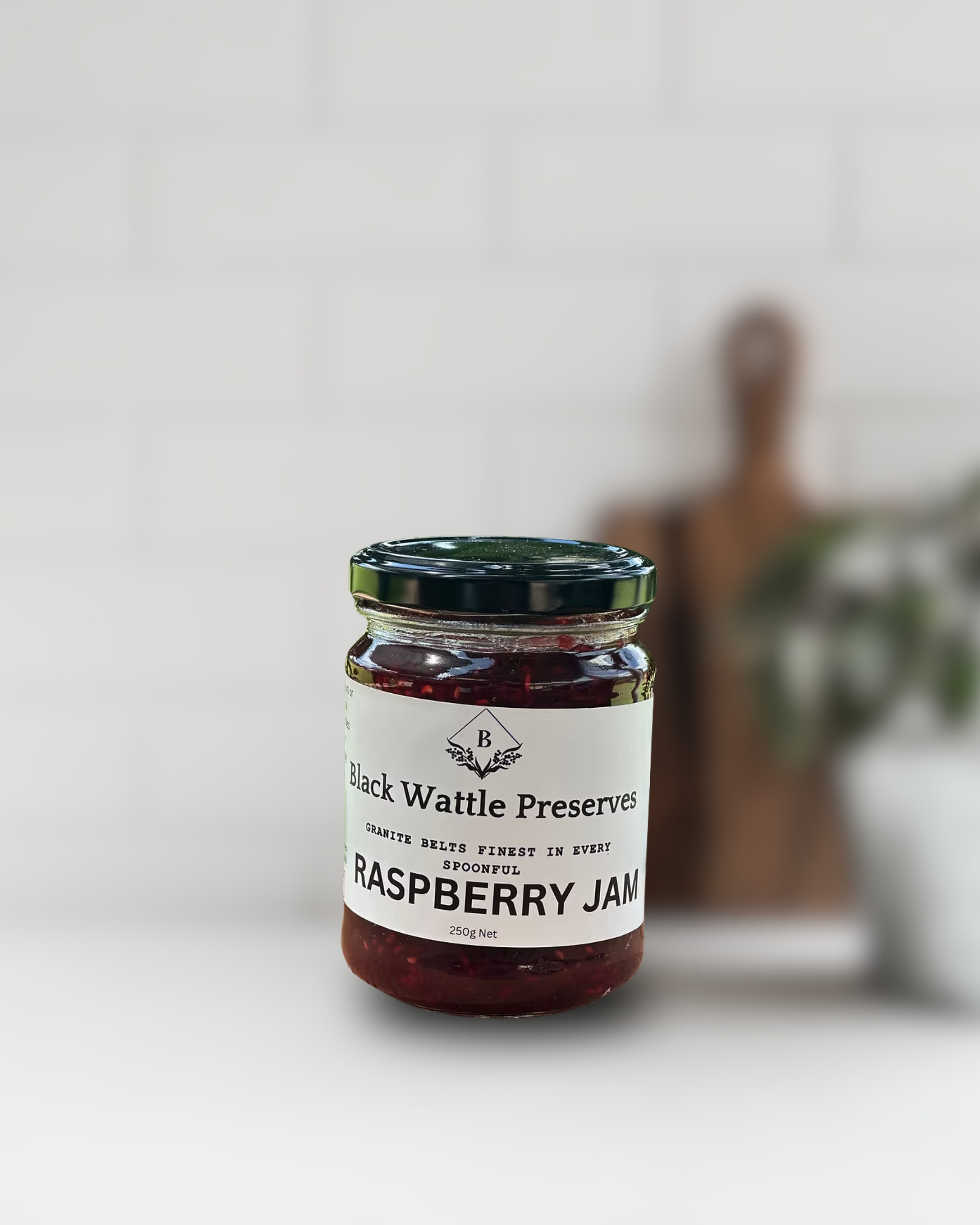 Raspberry Jam 250g – Platters + Blooms