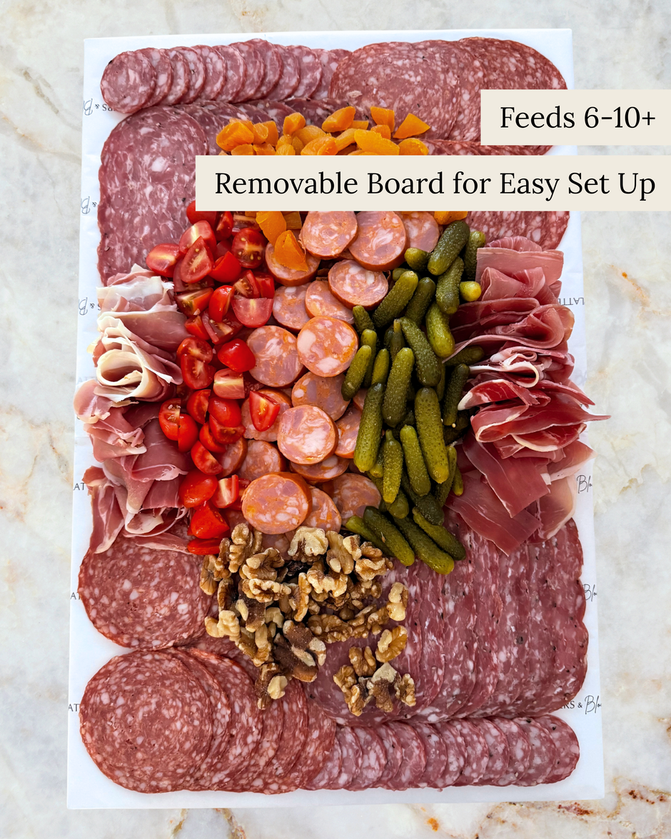 GRAZING PLATTERS/BOXES – Platters + Blooms